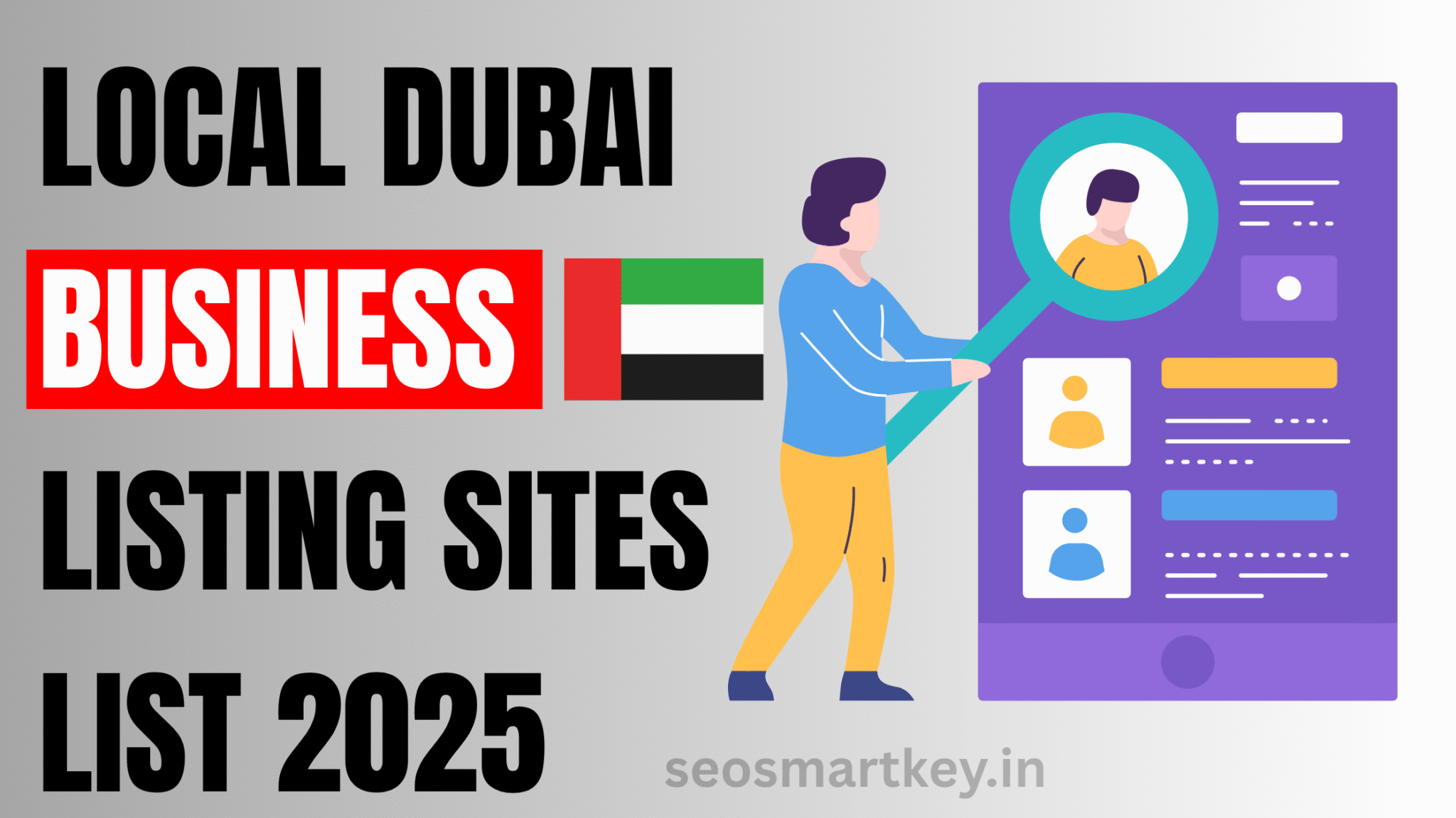150+ Local Dubai Business Listing Sites